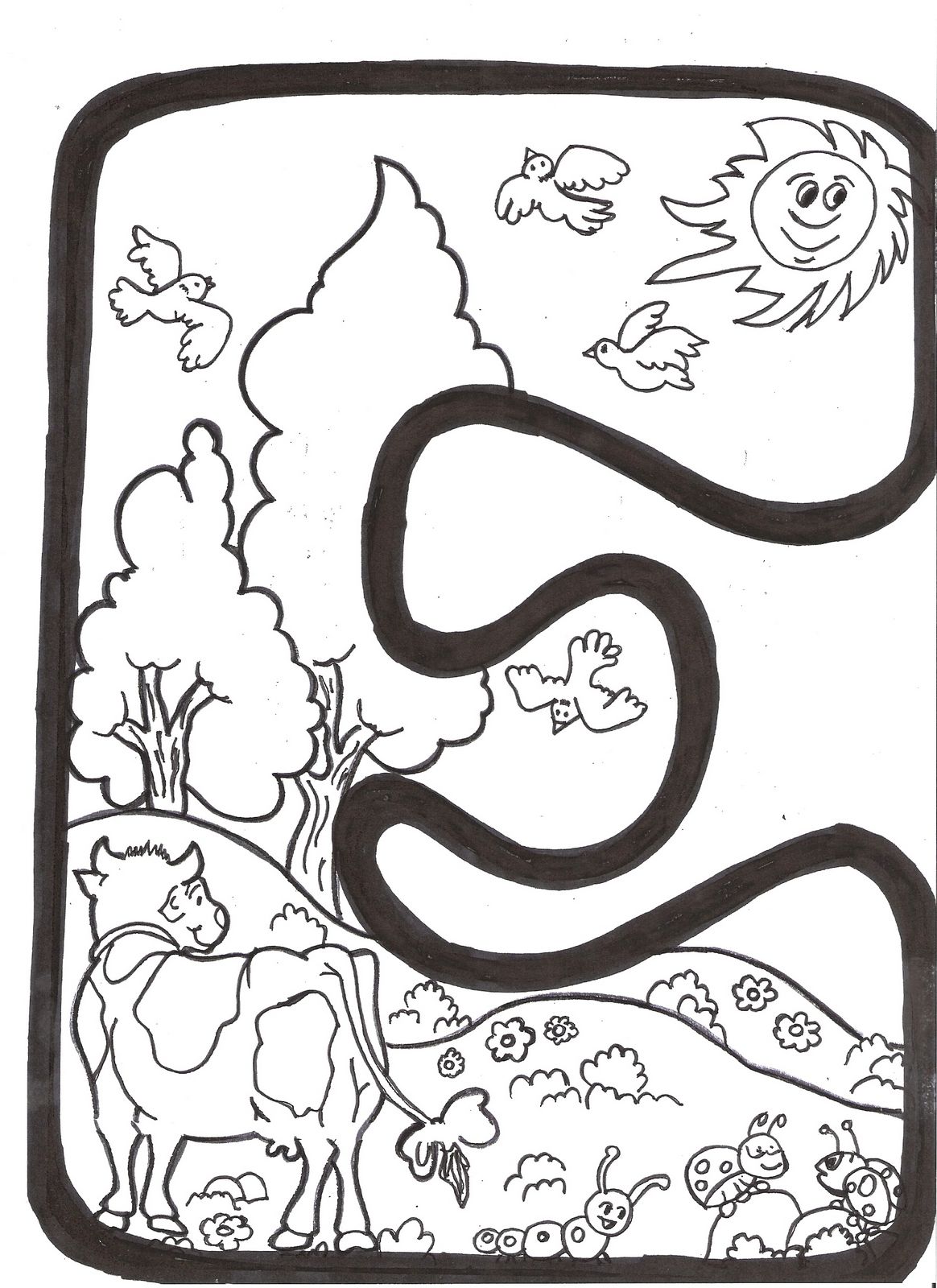 LOS PEQUES DE INFANTIL: LETRAS DE PRIMAVERA