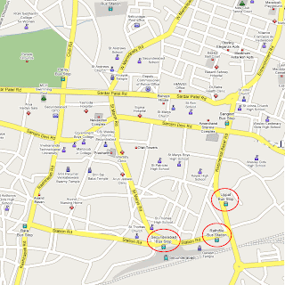 Hyderabad - Secunderabad Blog: Secunderabad Map