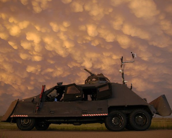 JustaCarGal: Tornado Intercept Vehicle, TIV