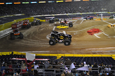 JustaCarGal: Monster Jam San Diego, Parade of Trucks