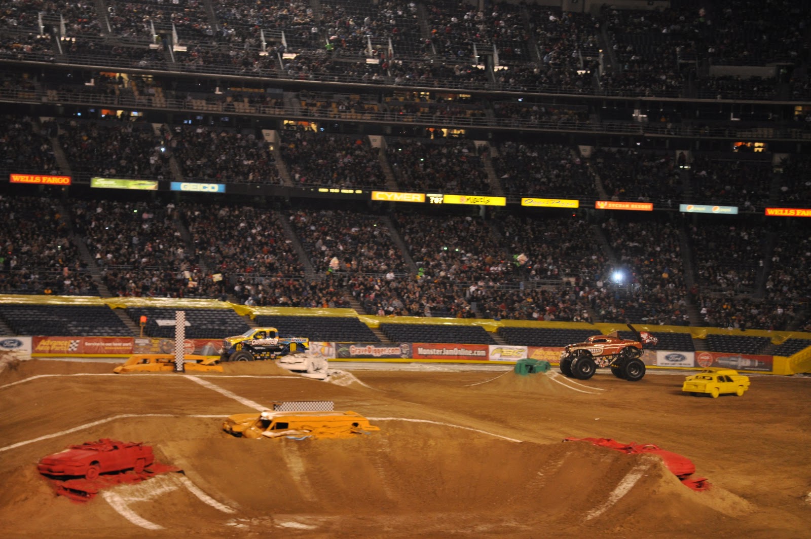 JustaCarGal: Monster Jam San Diego, Parade of Trucks