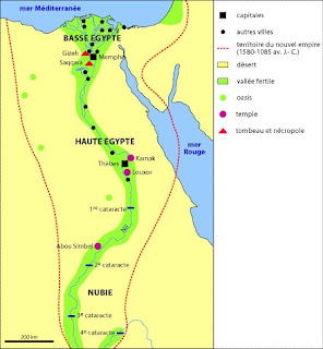 L'Egypte au fil du temps....: localisation de l'Egypte
