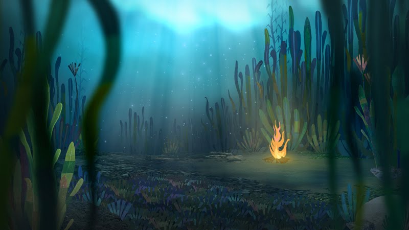 My Art Space: SpongeBob DVD promo Environment Concept and Styleframe