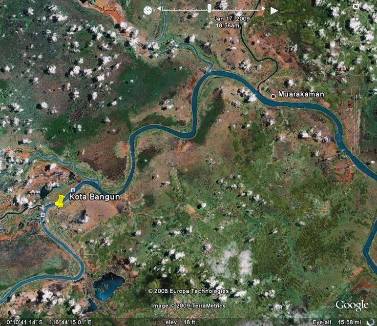 kukar fresh water wild fishing: Destinasi Mancing : Kecamatan Muara Kaman