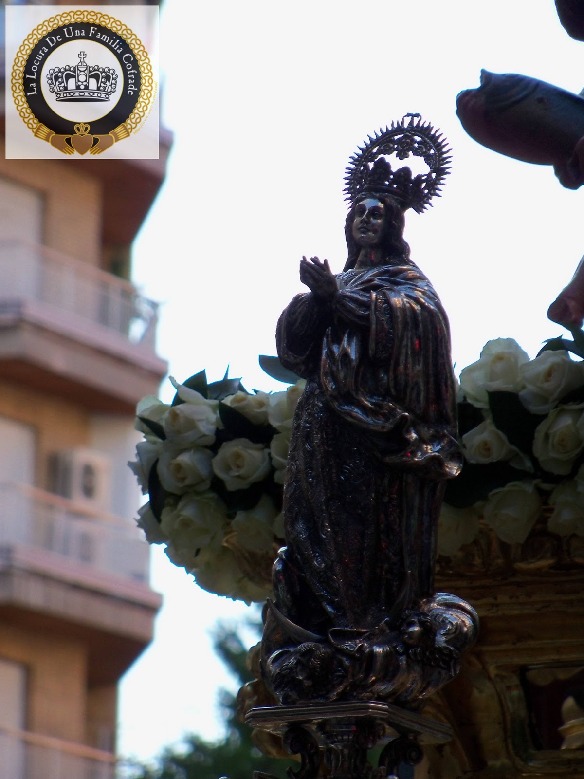 San Rafael de Granada, procesión por las calles de su barrio...