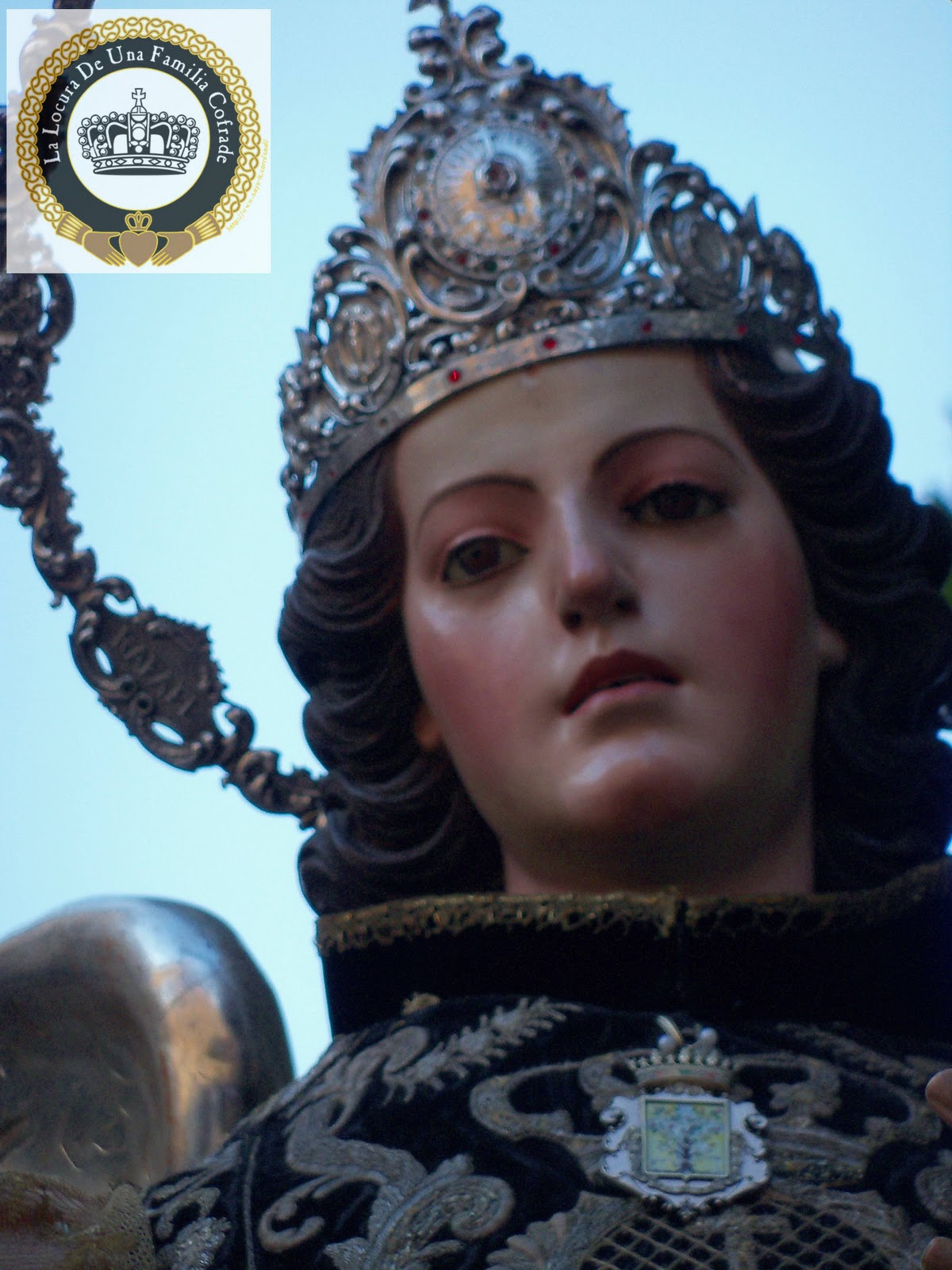 San Rafael de Granada, procesión por las calles de su barrio...