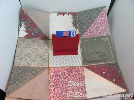 Explosion Box gift card - Creations in Paper