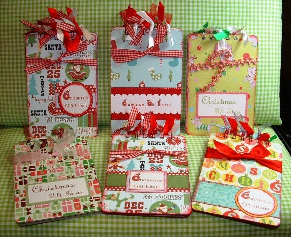 My Crafty Spot: Birthday Gift List Books & Christmas Gift Idea Book