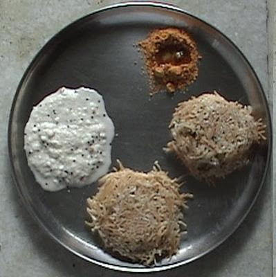 Semia Idli - Steamed Vermicelli Idli