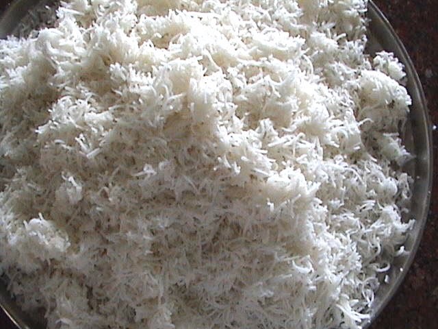 Making Sevai or Rice Noodles at Home