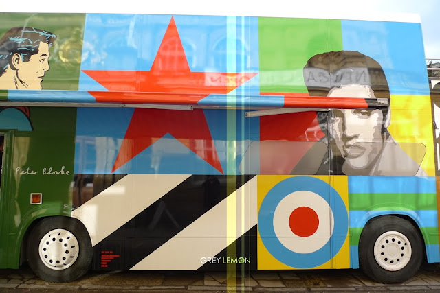 GREY LEMON: Peter Blake Art Bus