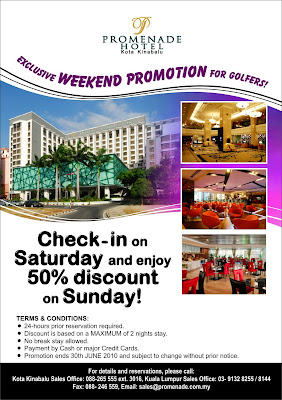 Promenade Hotels & Resorts: EXCLUSIVE WEEKEND PROMOTION FOR GOLFERS~!