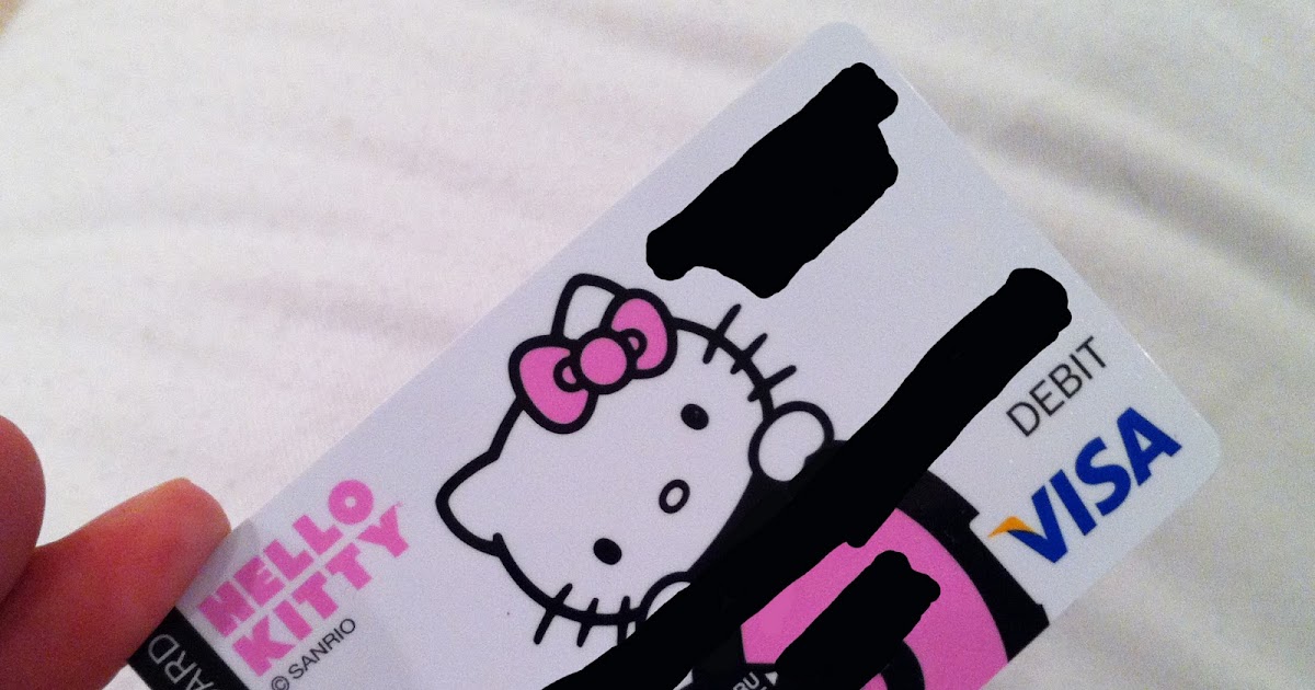 Hello Kitty Debit Card Designs