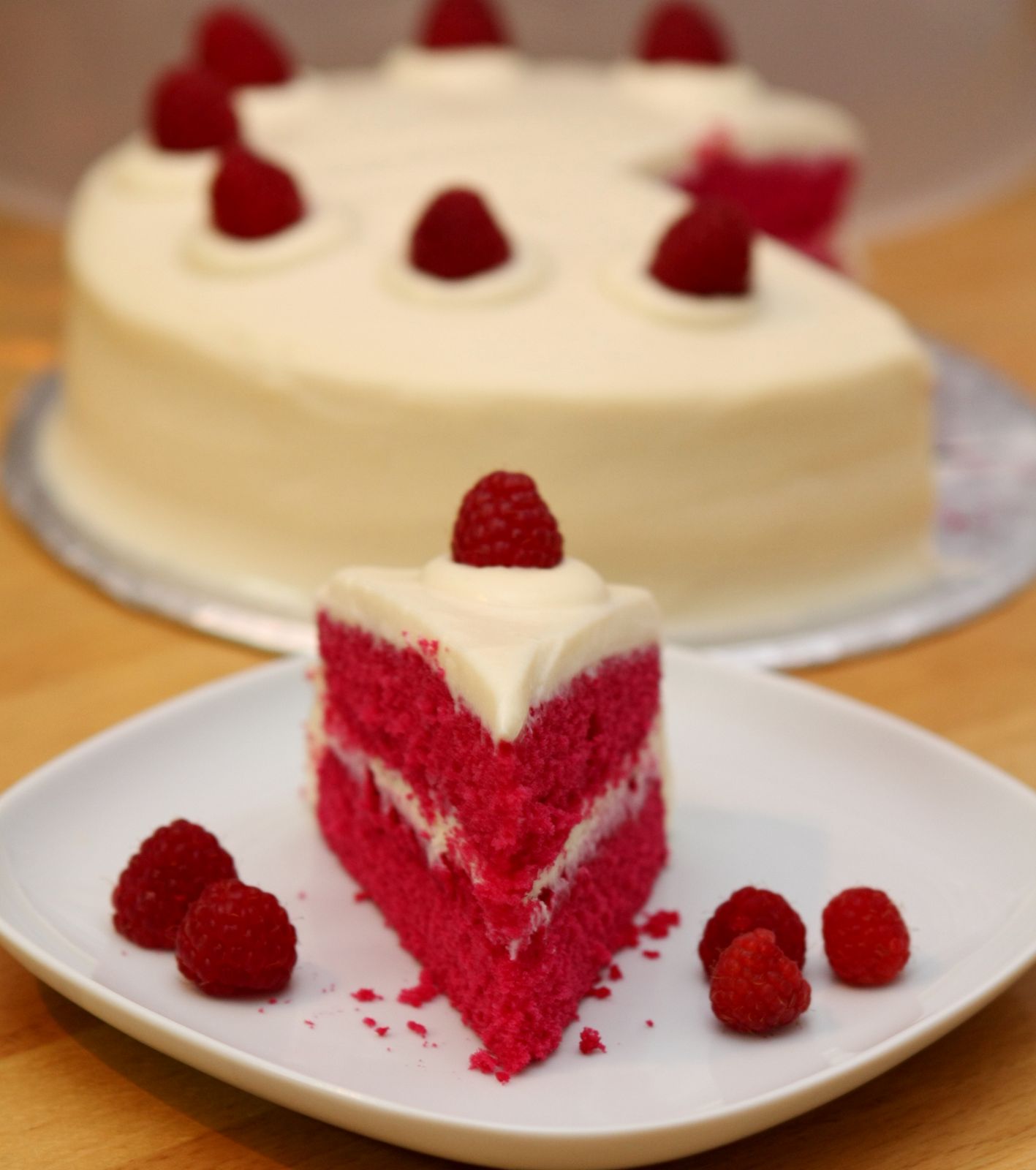 Passion for Baking: Raspberry Red Velvet Cake