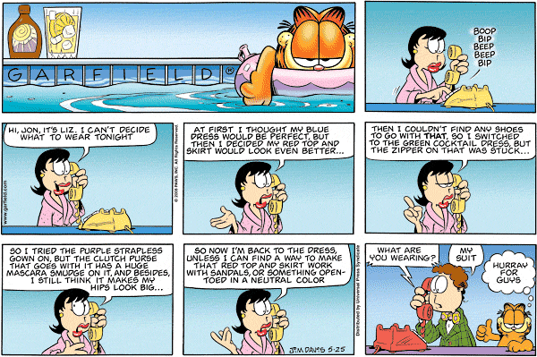 The Place Where Fun Never Ends: Garfield Funny