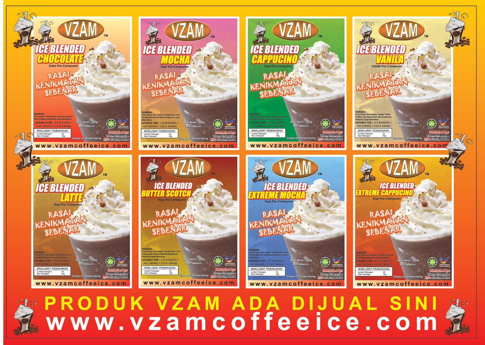 4u2c One Stop Shop: VZAM COFFEE ICE