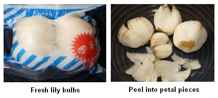 AnnaCookingRecipes: How to Prepare Fresh Edible Lily Bulbs (百合) Before ...