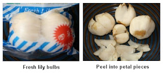 AnnaCookingRecipes: How to Prepare Fresh Edible Lily Bulbs (百合) Before ...