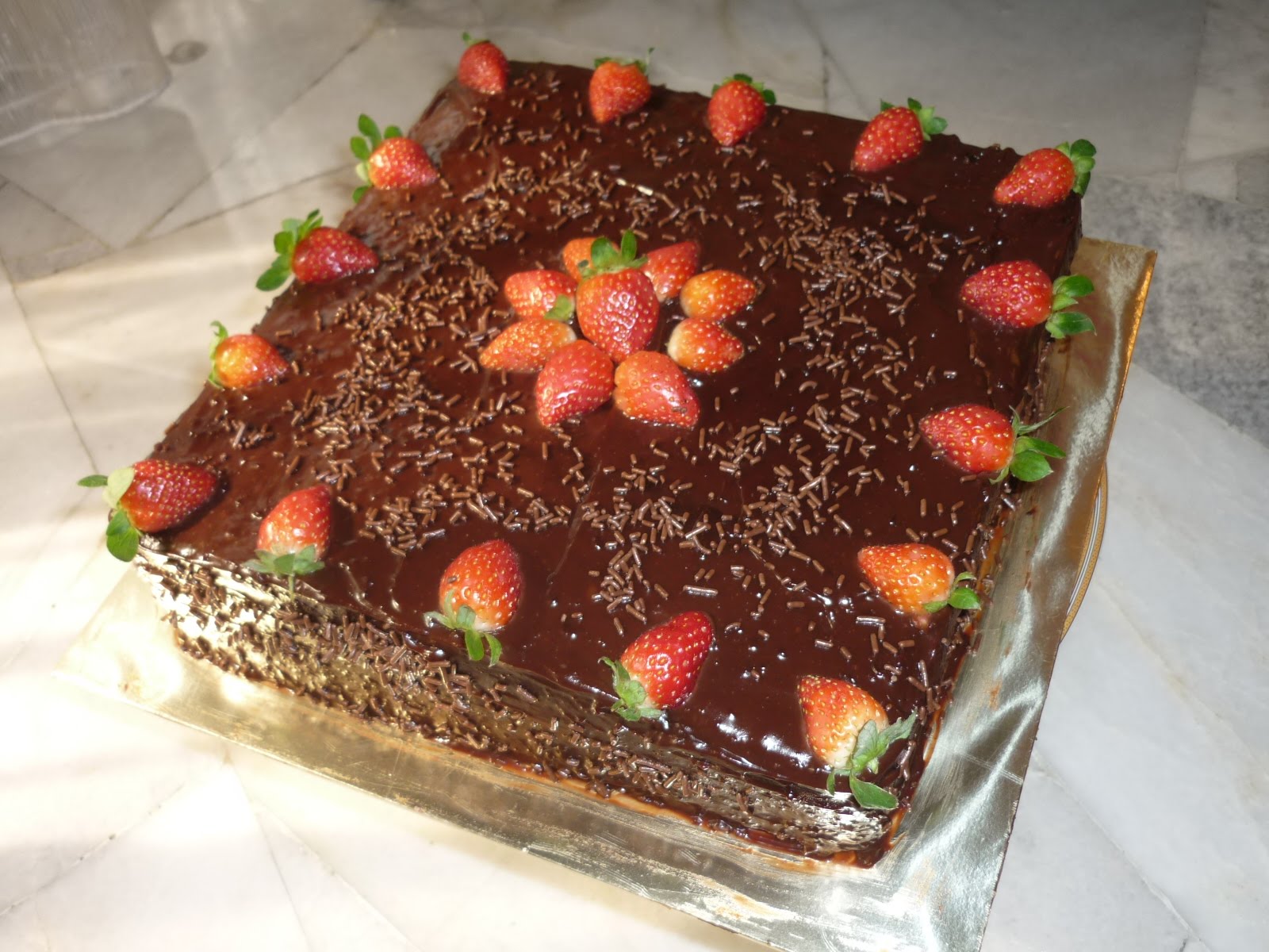 My Life & My Loves ::.: kek coklat strawberry