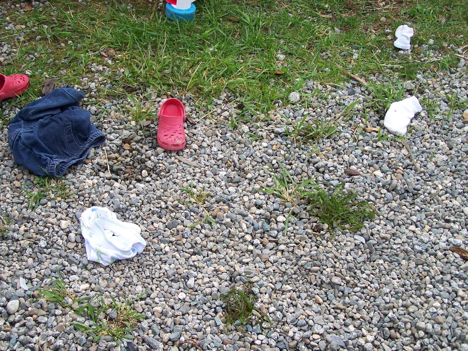 The Orsborn Family: Rainbows & Going Potty Outside