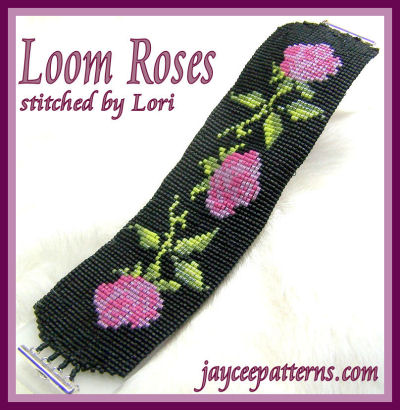 Bead Patterns by Jaycee: Loom Roses