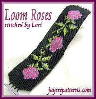 Bead Patterns by Jaycee: Loom Roses