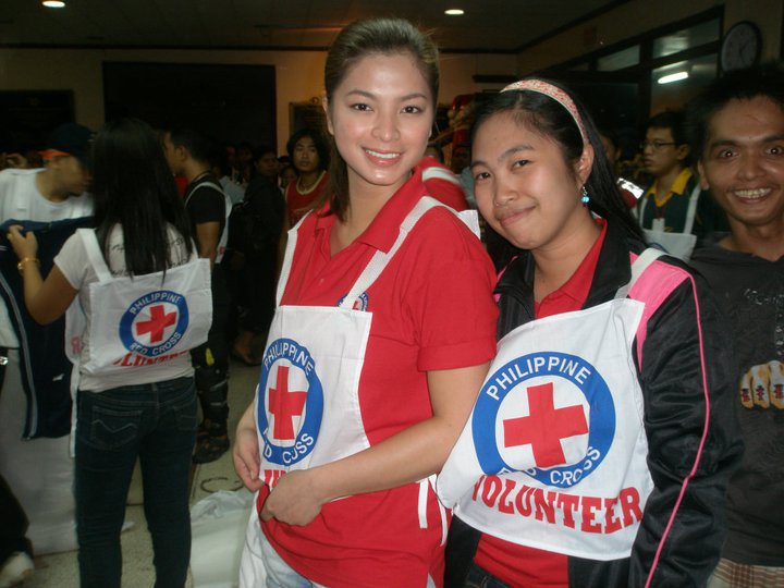Angel Locsin as Red Cross Volunteer