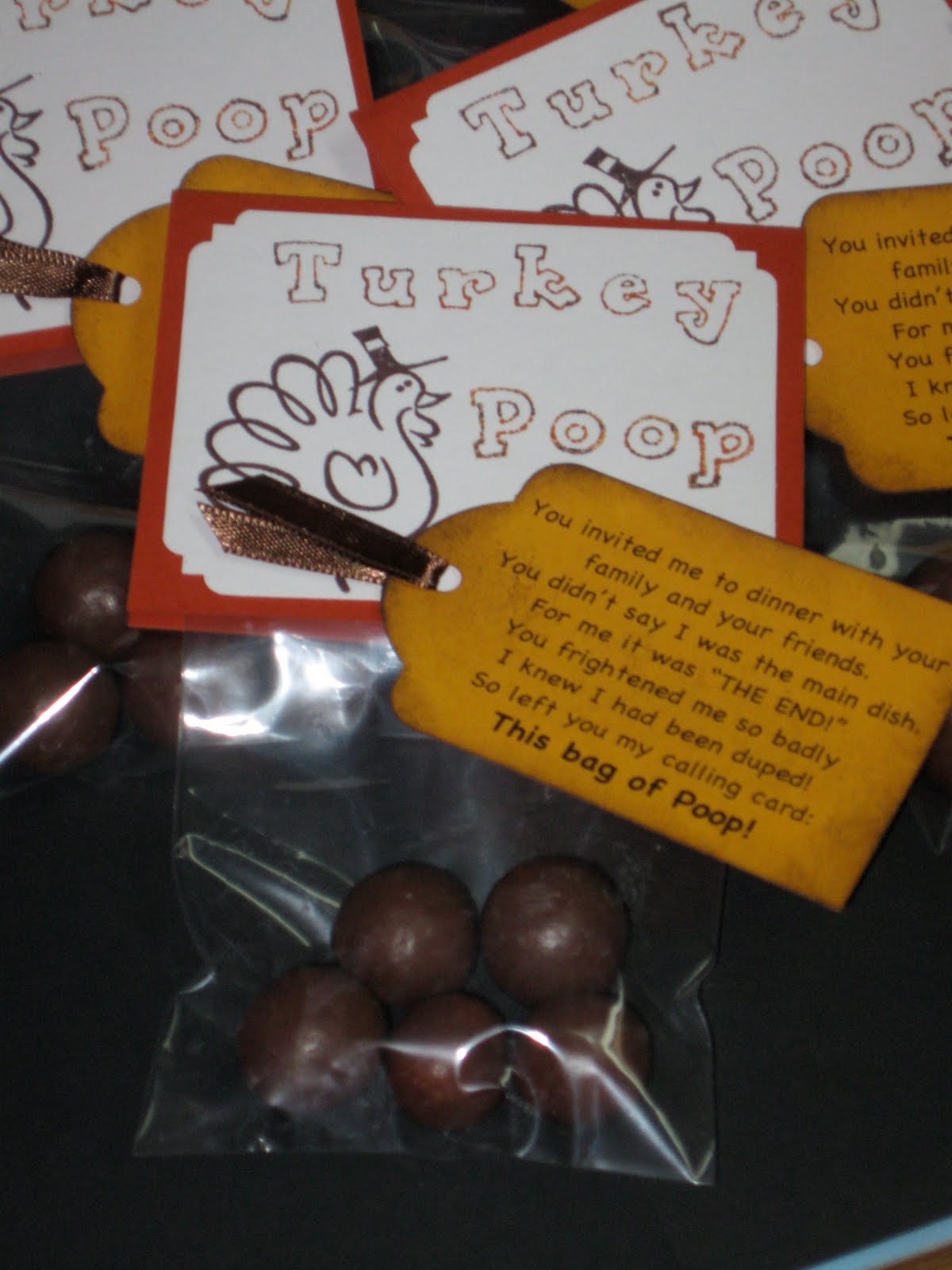 Stamp with Sandy: Turkey Poop