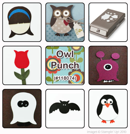 Stamp with Sandy: Stampin' UP! Owl Punch