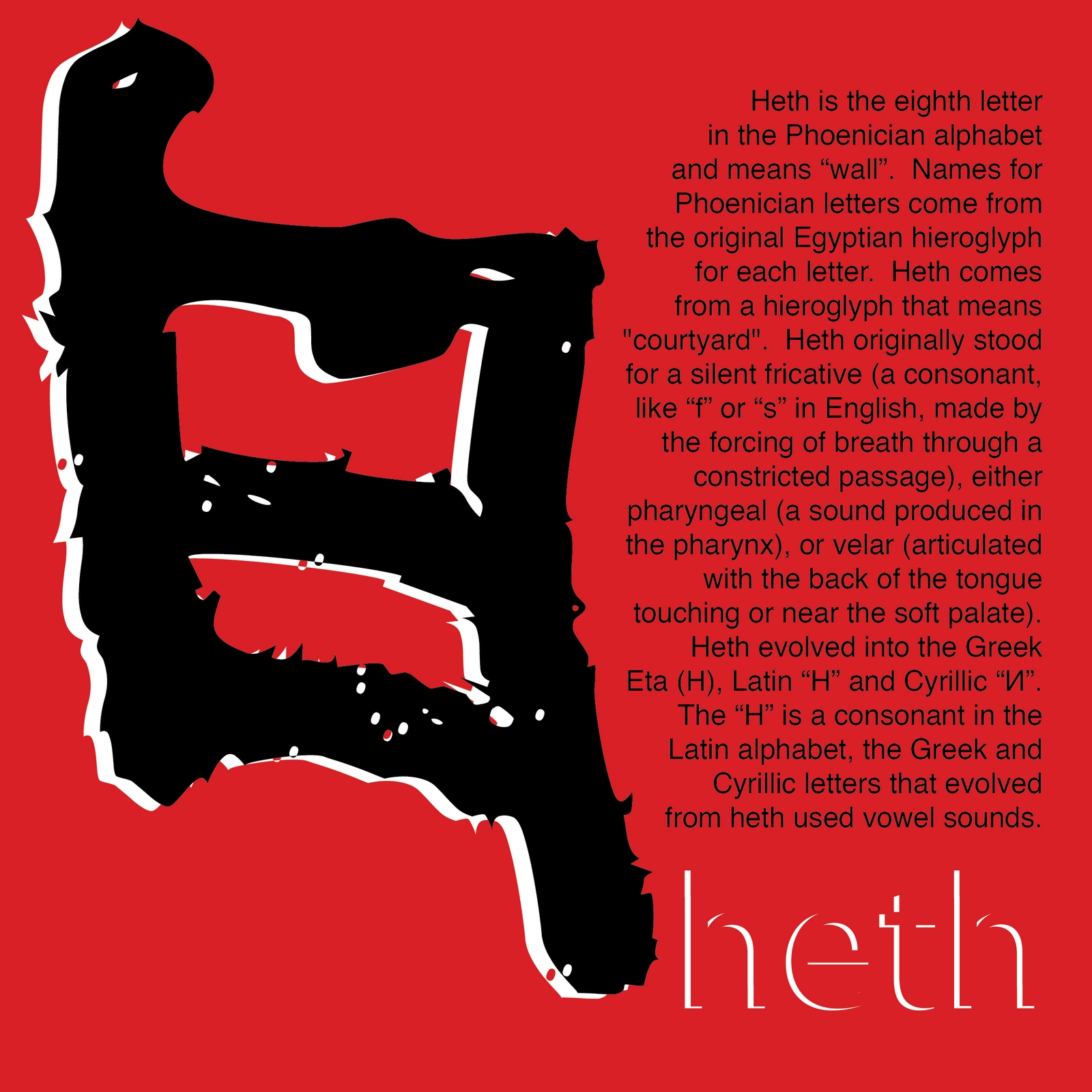 Typography: Heth