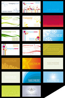 Vector Image Collections: Vector SS Card Templates