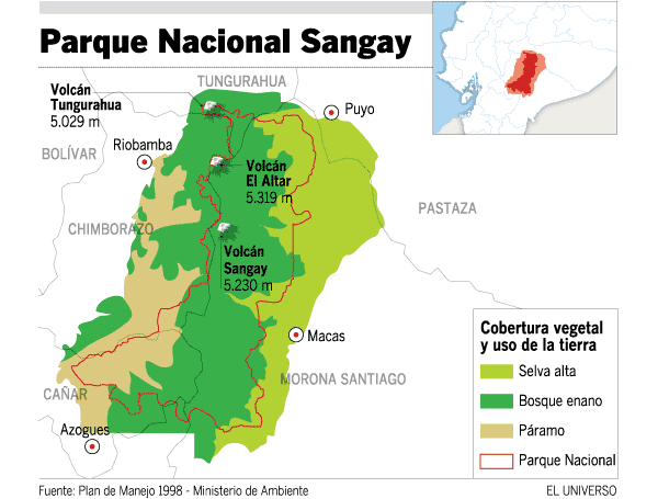 Huagra Ñaupa: Sangay, Patrimonio Natural a la espera de protección ...