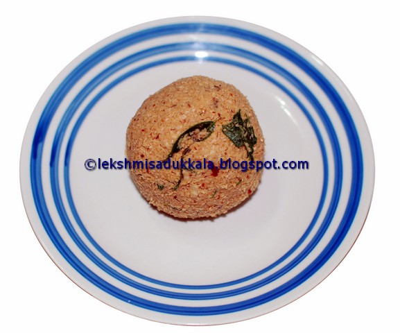 Lekshmi's Adukkala Images: chammandi