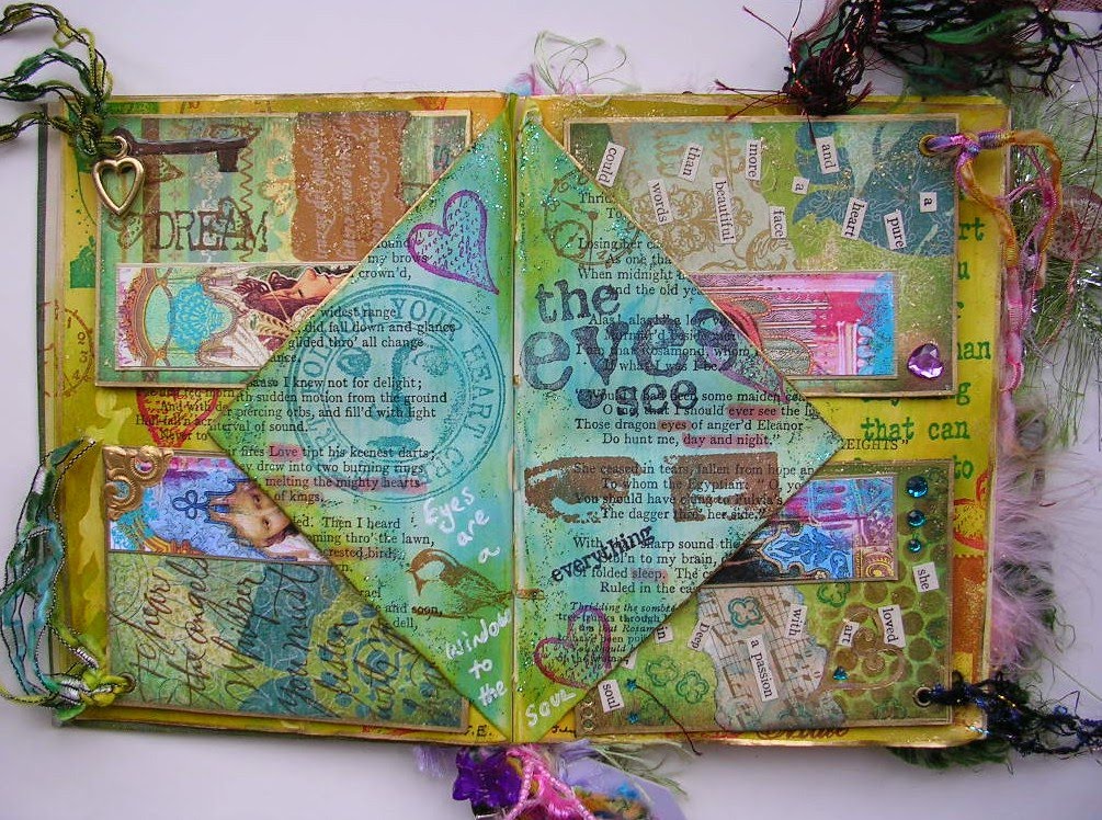 Heather Fenn-Edwards: An Altered Book Page