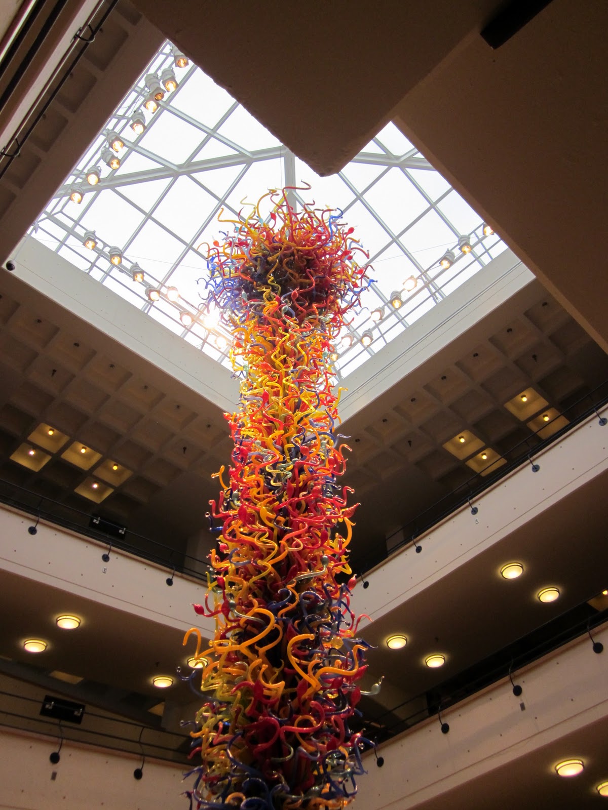 Arrows Sent Forth: Chihuly at the Children's Museum of Indianapolis