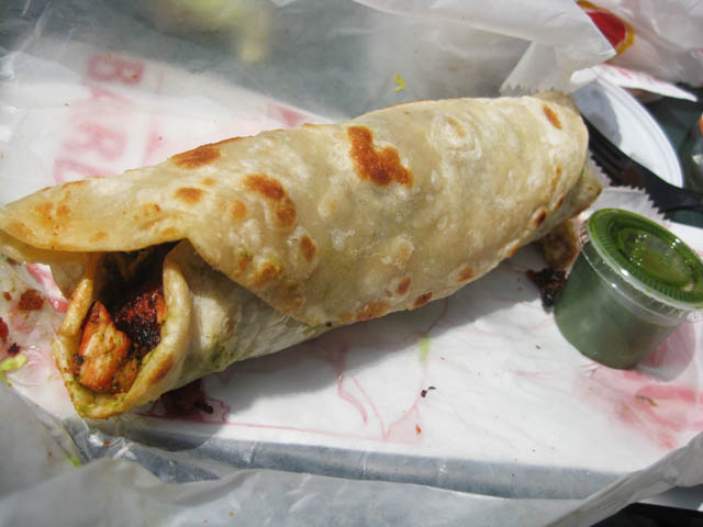 Jaraika Food Feast: Simple Roti Roll with milkmaid:(Snacks)