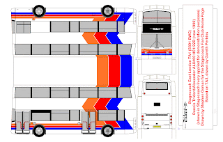 SP. Papel Modelismo: PaperCraft - Ônibus dois andares Stagecoach East ...