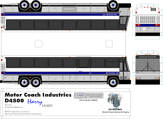 SP. Papel Modelismo: PaperCraft - MTA New York City bus - Paper Bus