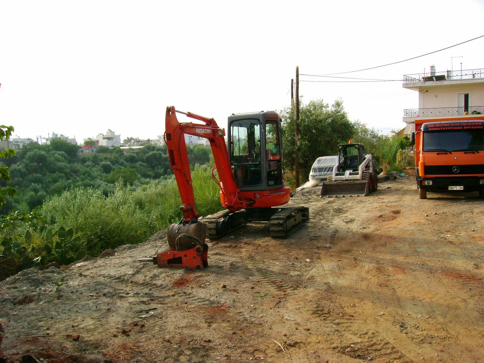 χωματουργικες εργασιες