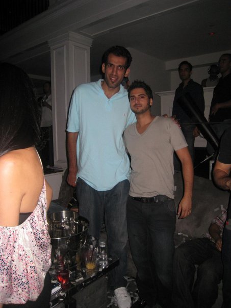 Hamed Haddadi and Erfan - Blue Image