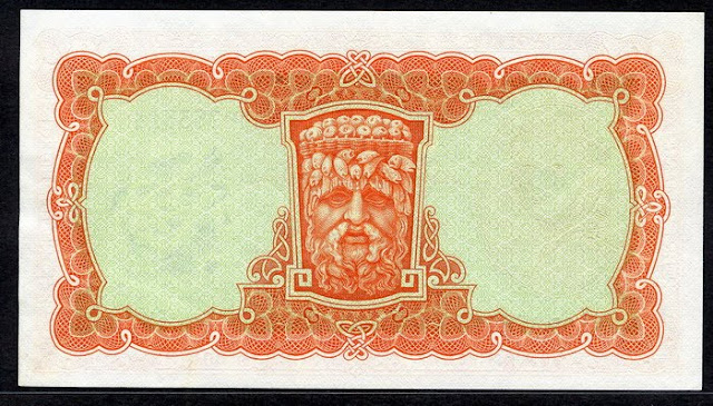 Irish banknotes 10 Shillings note 1968 Lady Lavery|World Banknotes ...