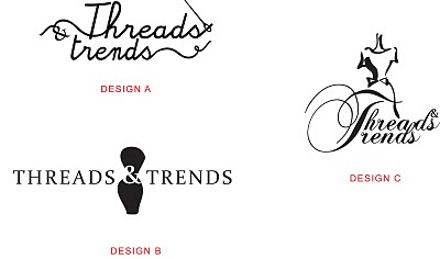 FD: Threads & Trends Logo design