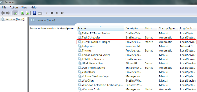 Windows 7 Services Tcpip Netbios Helper ~ Slow Pc Texpert