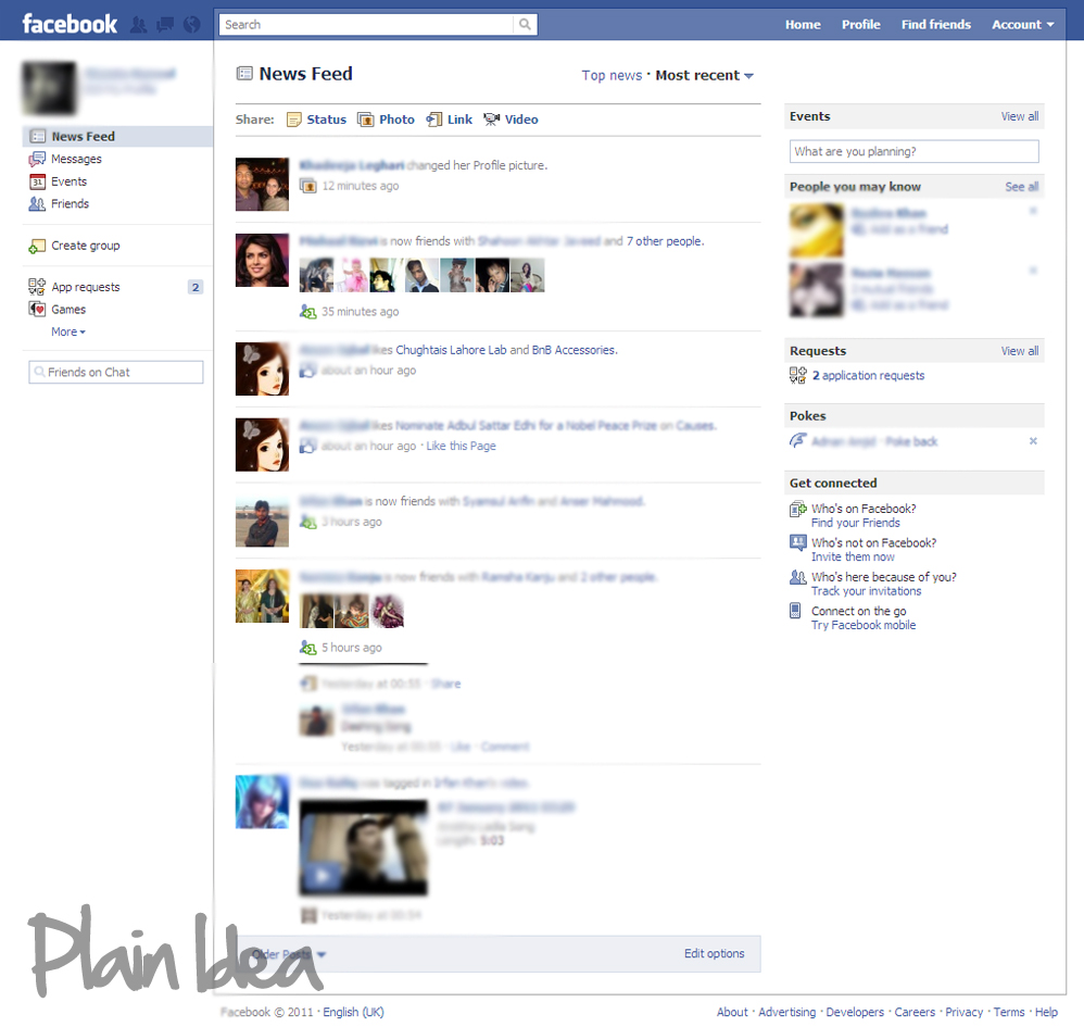 Plain Idea: Develop Facebook From Scratch - Intro