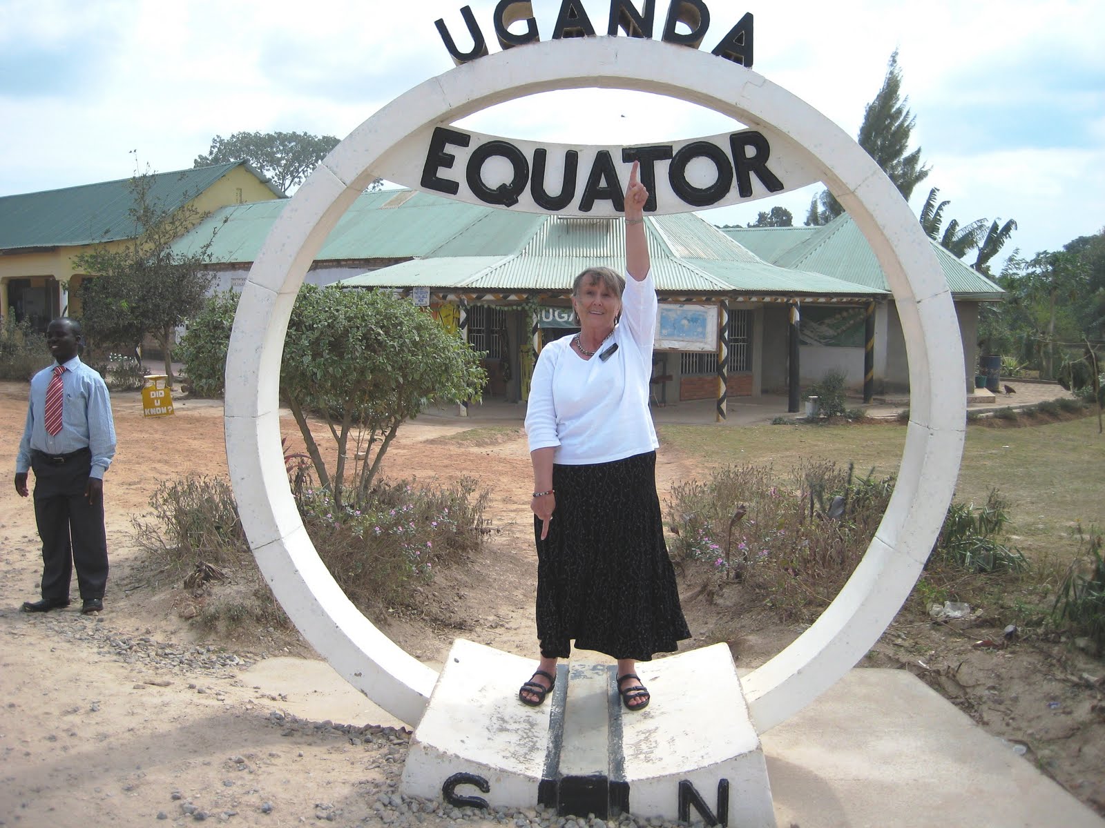 The Barlows in Uganda: Really, This is the Equator!!