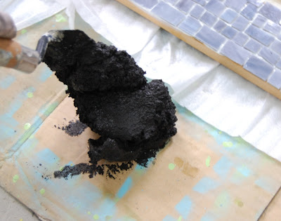 House InsideOut: Mosaic Grouting Tutorial