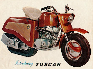 MOTORCYCLE 74: Tuscan - Gyro-Stabilized, Half-Track, Trail Bike