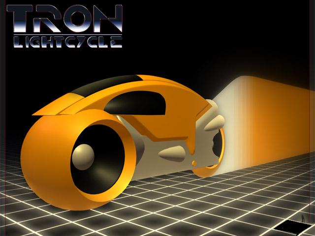 MOTORCYCLE 74: TRON - lightcycle