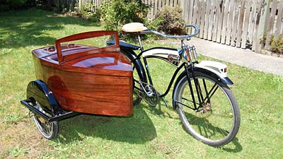 MOTORCYCLE 74: Custom Bicycle Sidecars