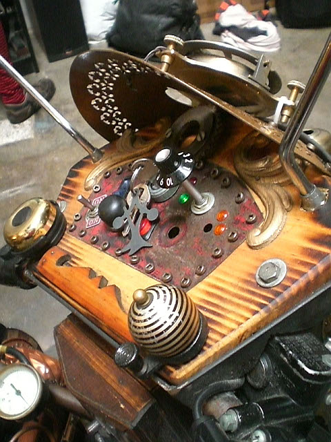 MOTORCYCLE 74: Home built steam engine moped